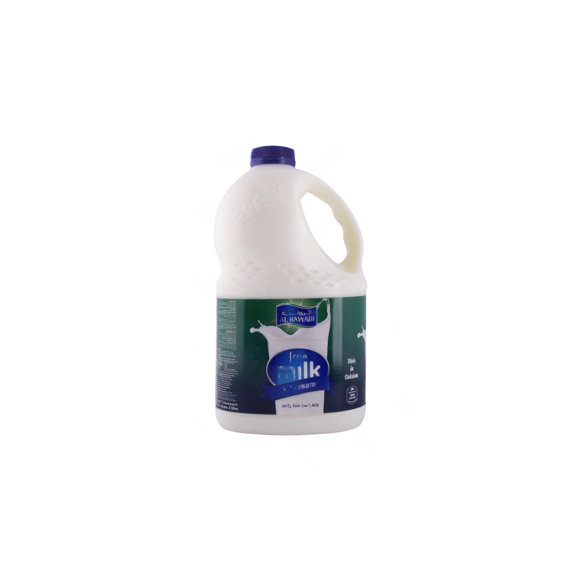 Al Rawabi Milk Full Cream 2ltr – Desi Mart