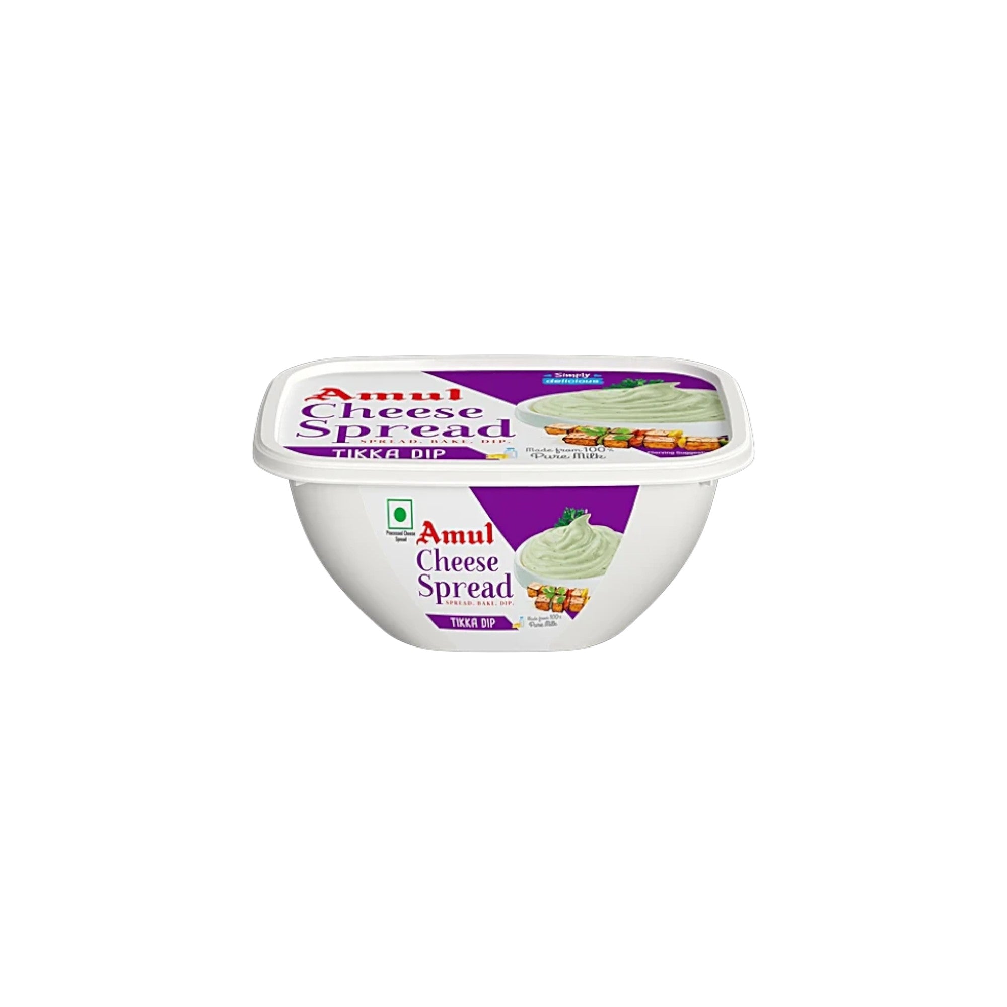 Amul Processed Cheese Spread Tikka Dip 200 g – Desi Mart