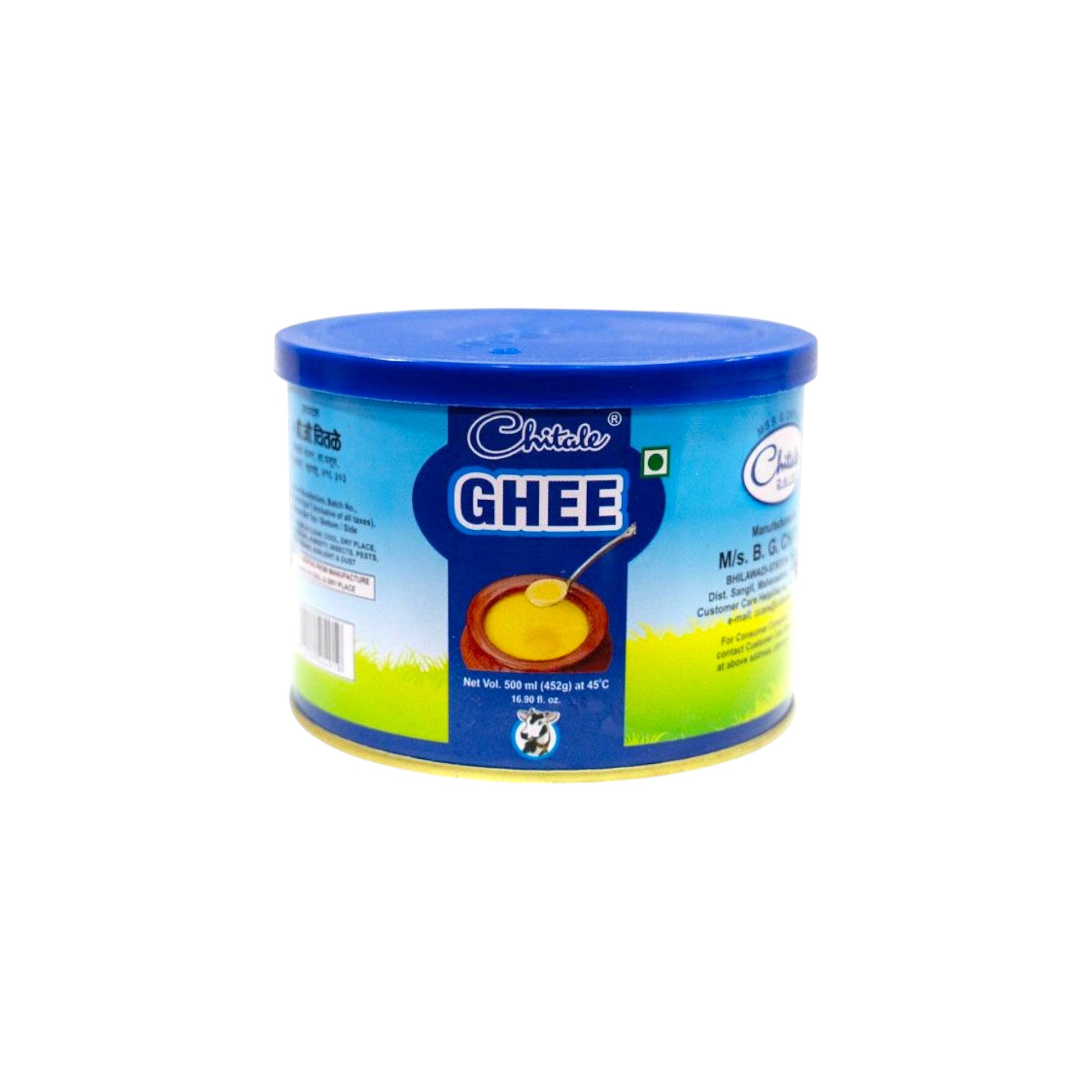 Chitale Bandhu Cow Ghee Tin 500 Ml – Desi Mart