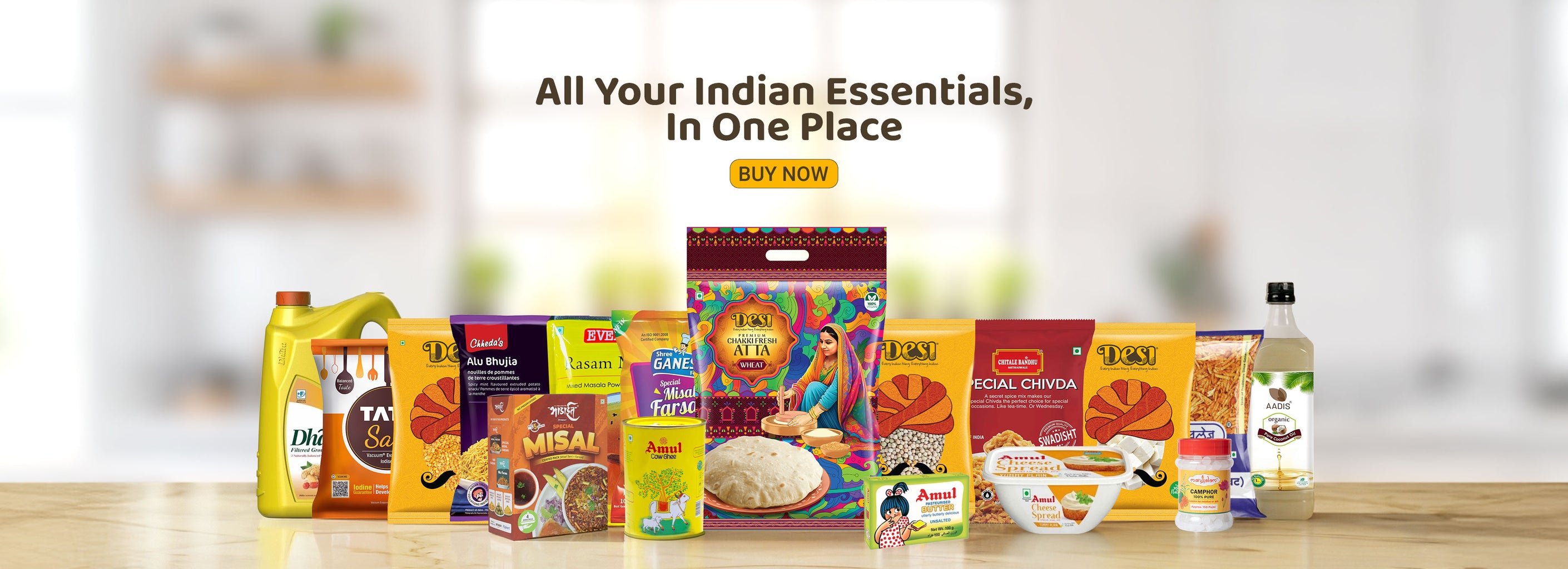 Authentic Indian Grocery Store Online in UAE – Desi Mart