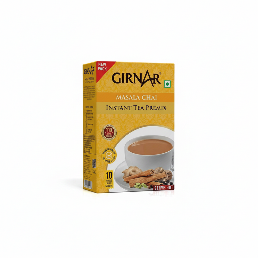 Girnar Masala Premix Chai 10 Sachets – Desi Mart